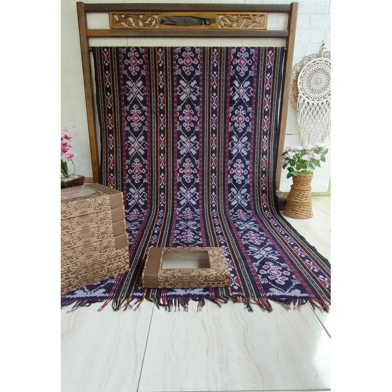 Lombok Toraja Sumba Nusantara Ethnic Motif Woven Fabric | Shopee Malaysia