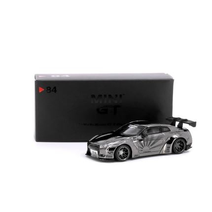 New Mini GT 84 LB Works Nissan GTR R35 Black | Shopee Malaysia