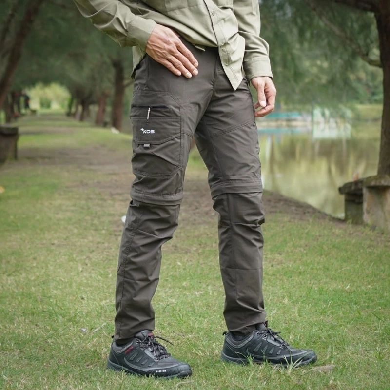 2 IN 1 Connecting Mountain Pants KOS KINABALU SEREIS - Men's And Women ...