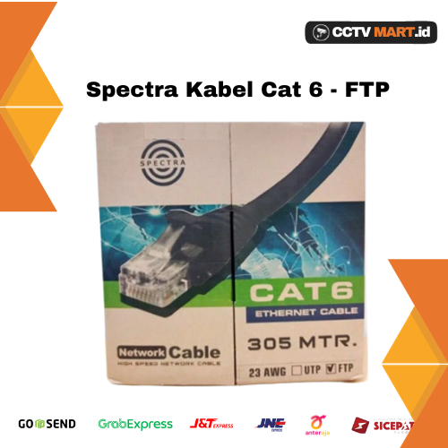 Spectra Cat Cable 6 - FTP | Shopee Malaysia