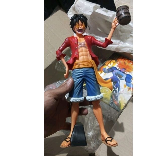 Action Figure One Piece Luffy Drink | Shopee Malaysia