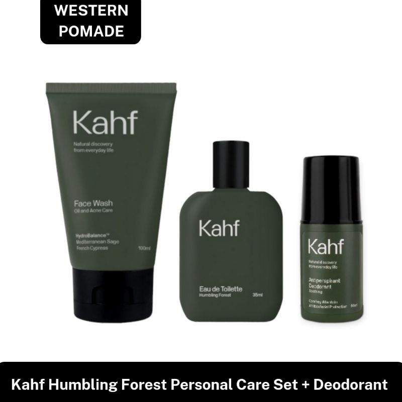 Kahf Personal Care Set + Deo (3 pcs) | Shopee Malaysia