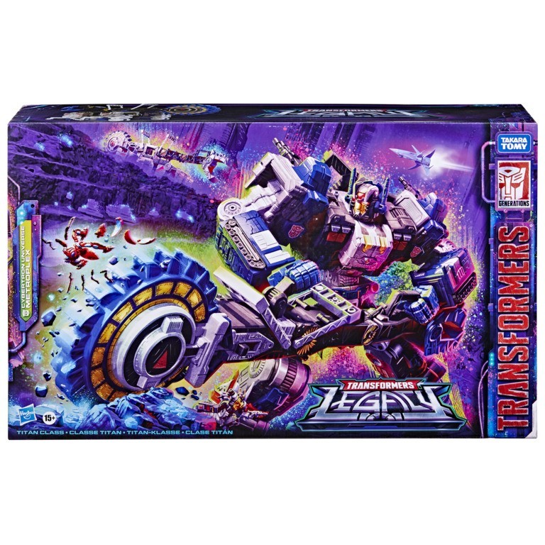 Transformer Generations Legacy Evolution Titan Class Metroplex Hasbro ...