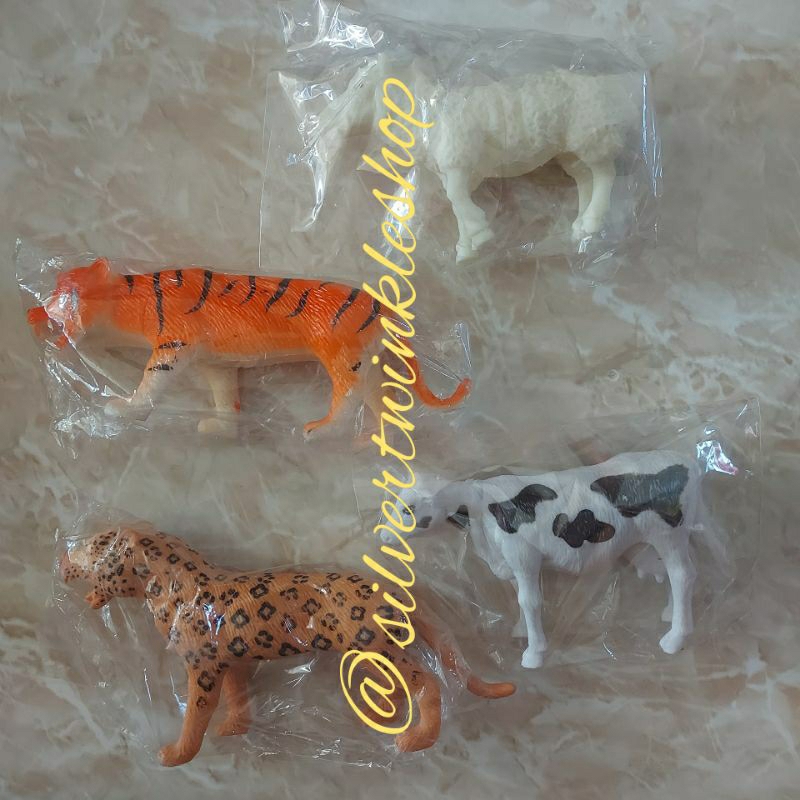 Children's educational toys miniature wild animals zoo jungle farm ...