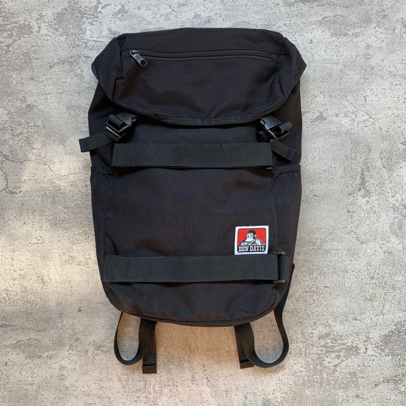 Ben DAVIS KICK FLIP BACKPACK BLACK | Shopee Malaysia