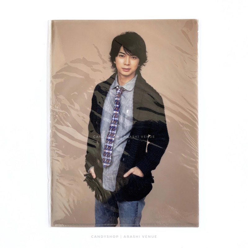 Arashi Love clearfile A4 Jun Matsumoto | Shopee Malaysia