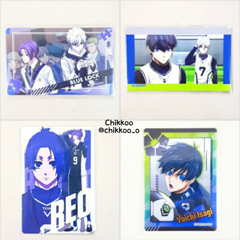 Blue Lock Paper (Metal Card, Clear Card, Scene Card) | Shopee Malaysia