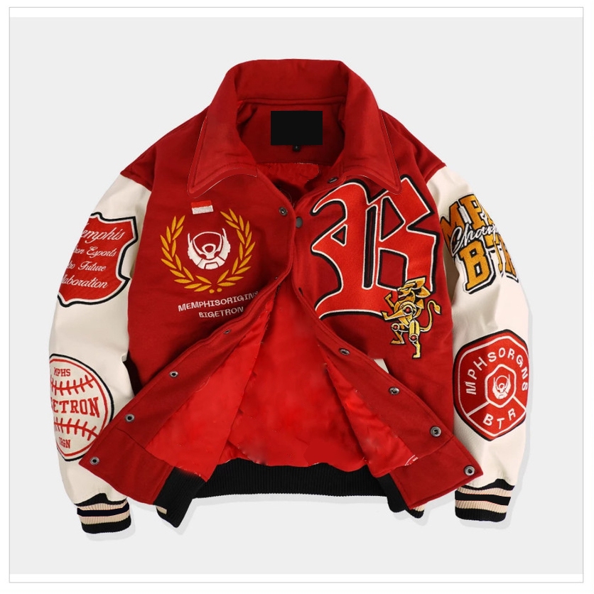 Varsity Gaming Jacket Classic Retro Futuristic size S M L XL XXL 3XL ...