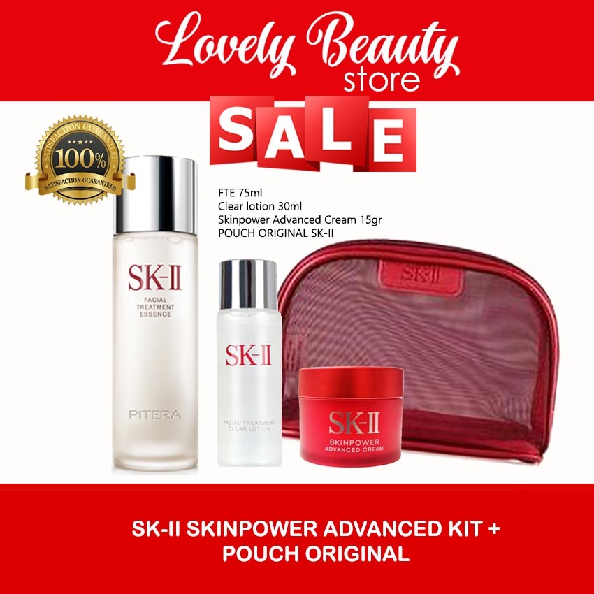Sk II SK2 SKII Advanced Skinpower Package+Original Pouch | Shopee Malaysia