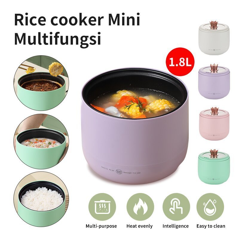(2KG) SHENAR MAGIC COM MINI RICE COOKER/MULTIPURPOSE 1,8L RICE COOKER ...