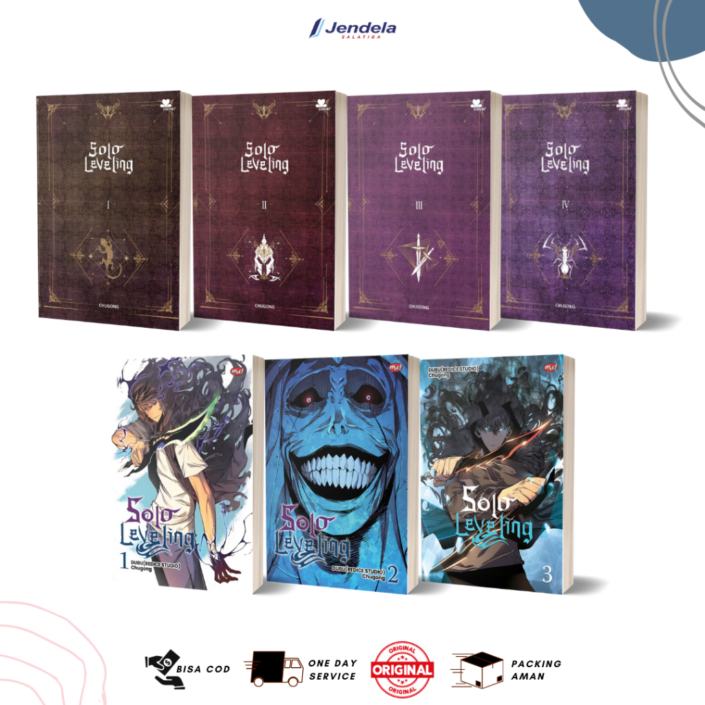 Light Novel And Comic Solo Leveling by Chugong | Shopee Malaysia