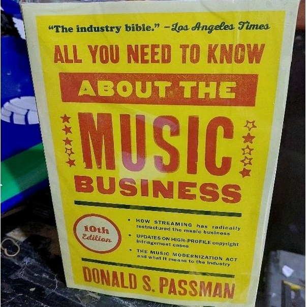 Book All You Need to Know About the Music Business: 10th Edition | Shopee Malaysia