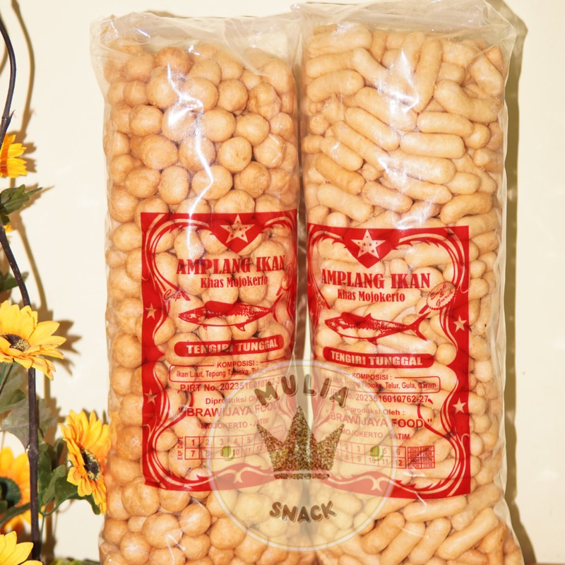 Premium Mackerel Fish Amplang / mackerel fish crackers 1 kg | Shopee ...