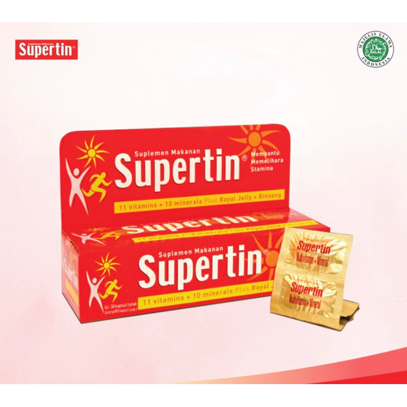 Supertin 30 Tablets (Full Supplement royal jelly ginseng) | Shopee Malaysia