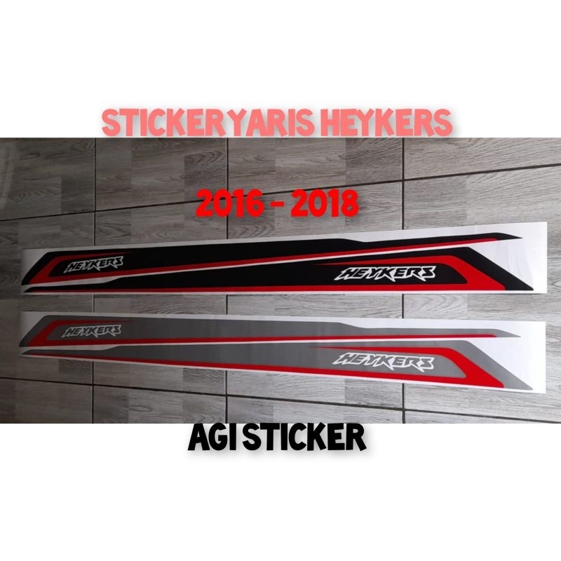 List of toyota Yaris Lele body stickers / list of toyota yarris body ...