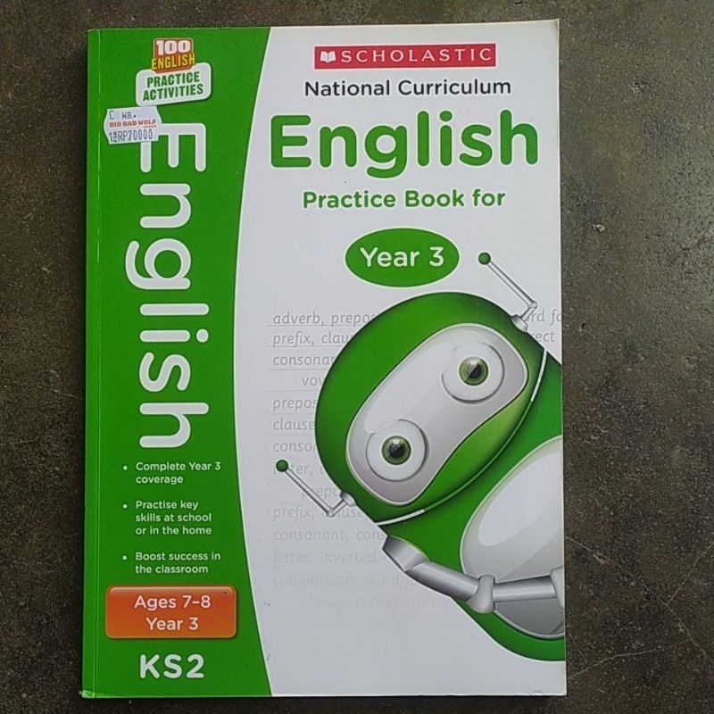 English practice book for Year 3 (original) | Shopee Malaysia