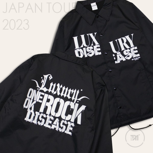 Rep. Coach Windbreaker Jacket ONE OK ROCK Japan / Asia Tour 2023 Luxury ...