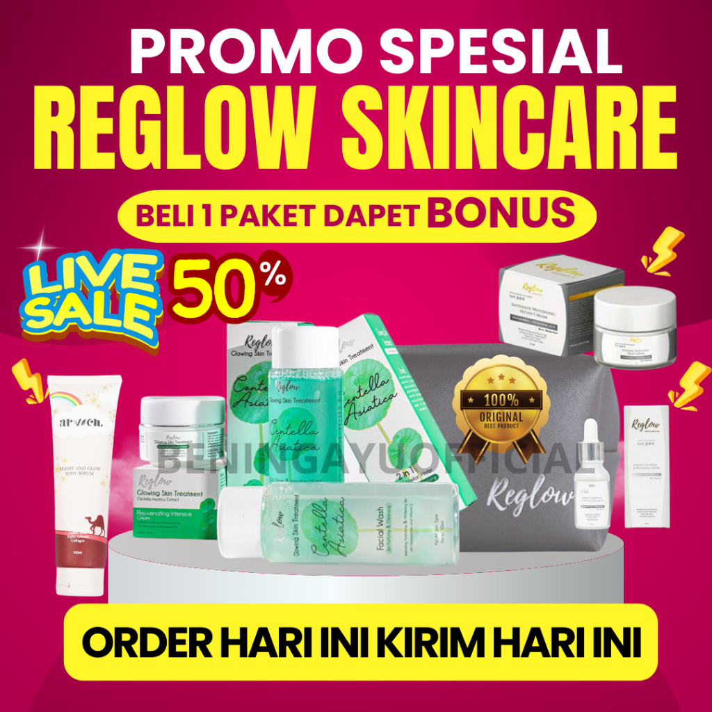 Live! Reglow Series Glowing Skin Treatment By Dr S Original/Re Glow ...