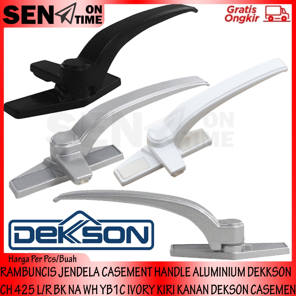 Dekson Rambuncis Aluminum Window Lock Ch 425 L/R Bk Na Wh Yb1c Ivory ...