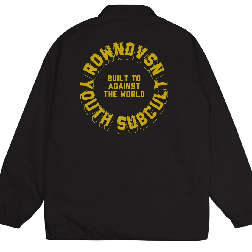 Rown Division Stockroom Coach Jacket - Rowndvsn Coach Dace Black Jacket ...