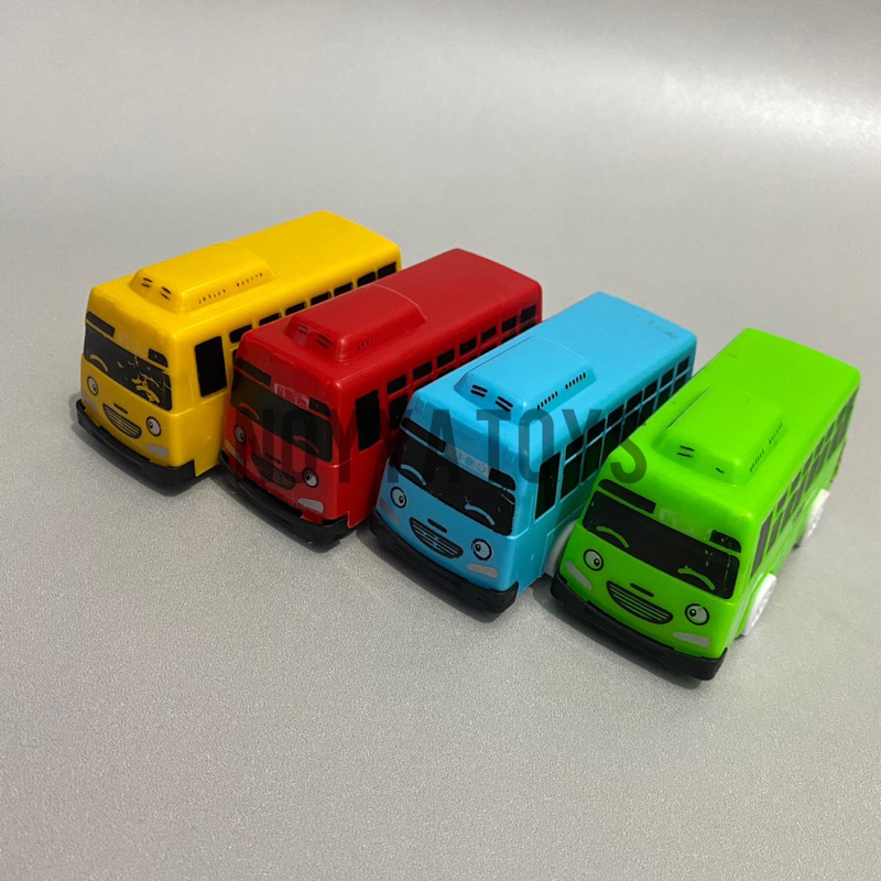 Toya mini Bus Children's Toy A set of 4 mini buses, Boys and Girls ...