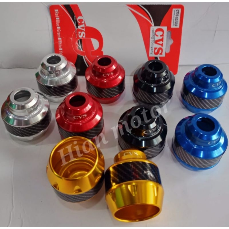 Universal Carbon Funnel Model Front Axle for All Motorcycles | Shopee ...