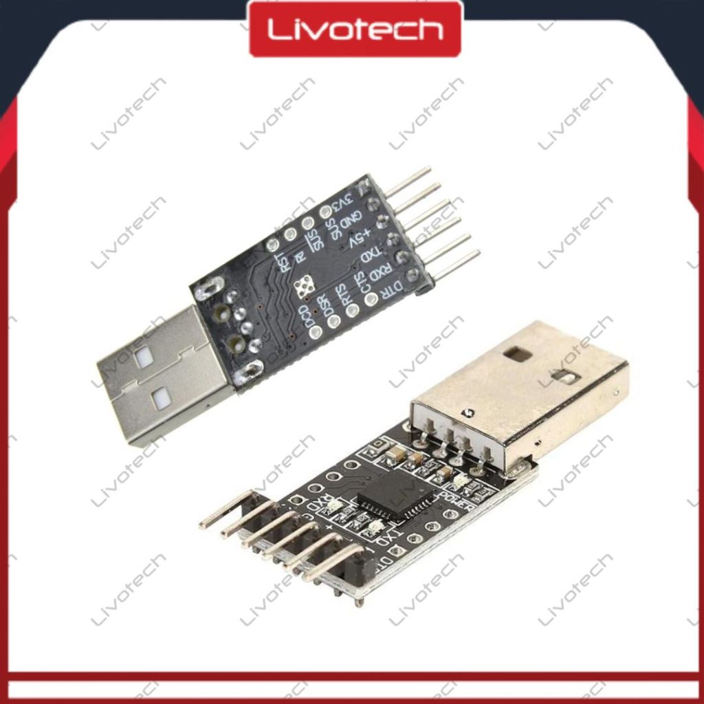 Usb To TTL CP2102 Serial Converter Module Original ESP8266 CP 2102 6 Pin Arduino | Shopee Malaysia