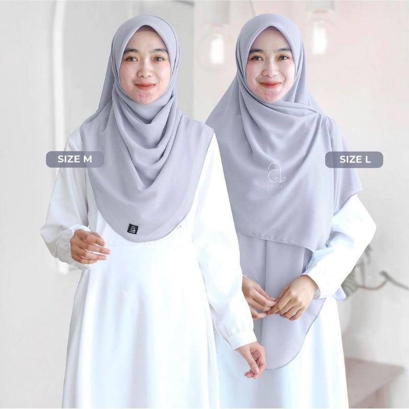 Jennie square / rectangular hijab / Malaysian square / hijab | Shopee ...