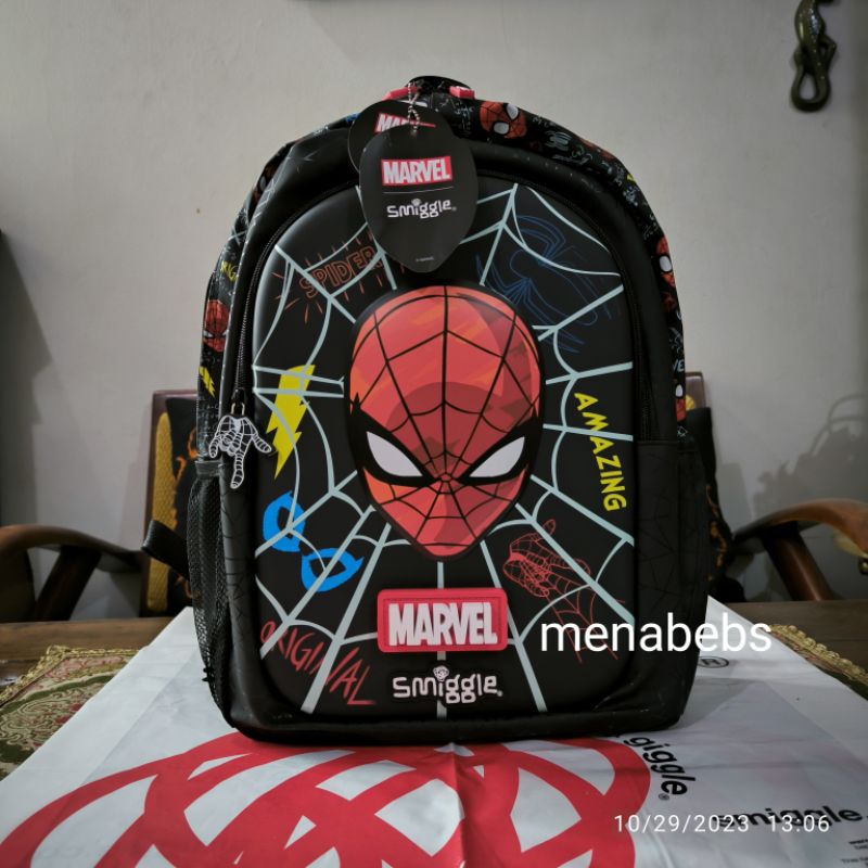 Smiggle Bag Backpack Marvel / Spiderman original store | Shopee Malaysia