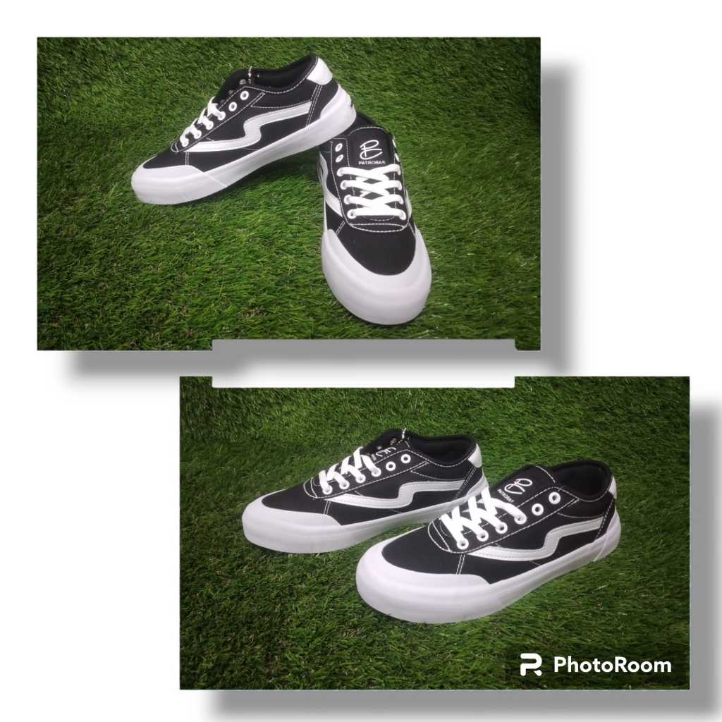 New Ivan In Black/White Original Shoes | Shopee Malaysia