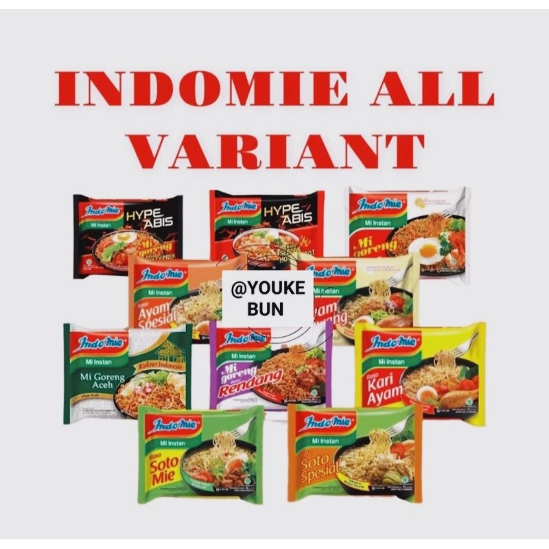 Indomie ALL Variants/INDOMIE Instant Noodles | Shopee Malaysia