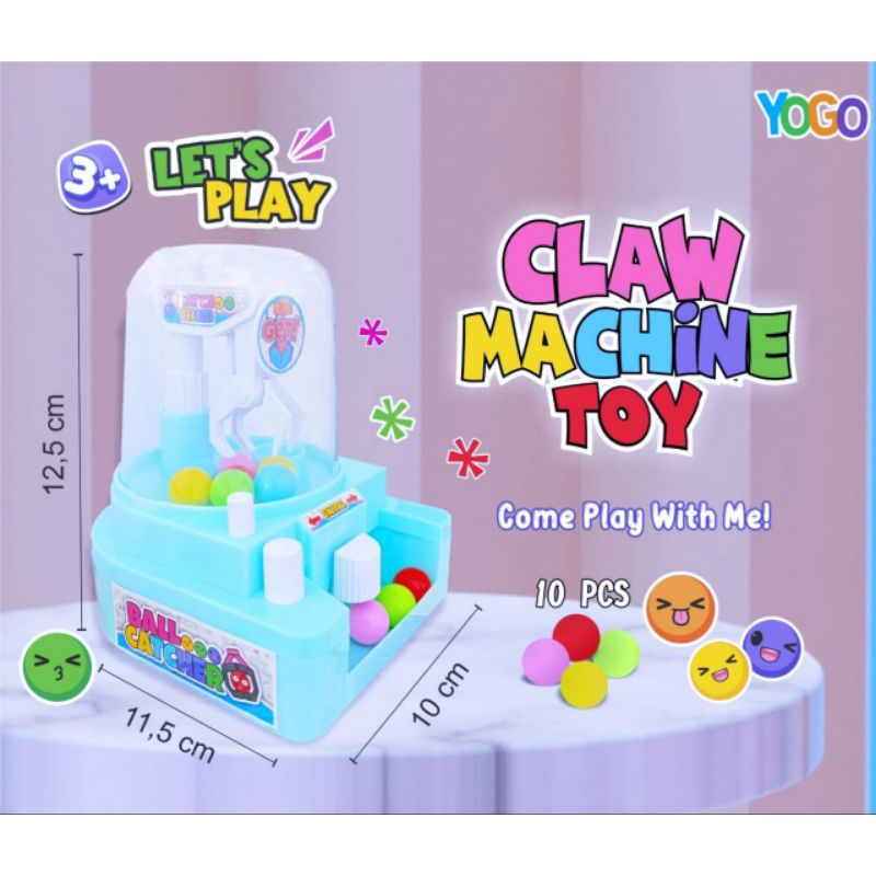 MESIN Ready: Viral Children's TOY Mini CLAW MACHINE / Mini Ball CLAW ...