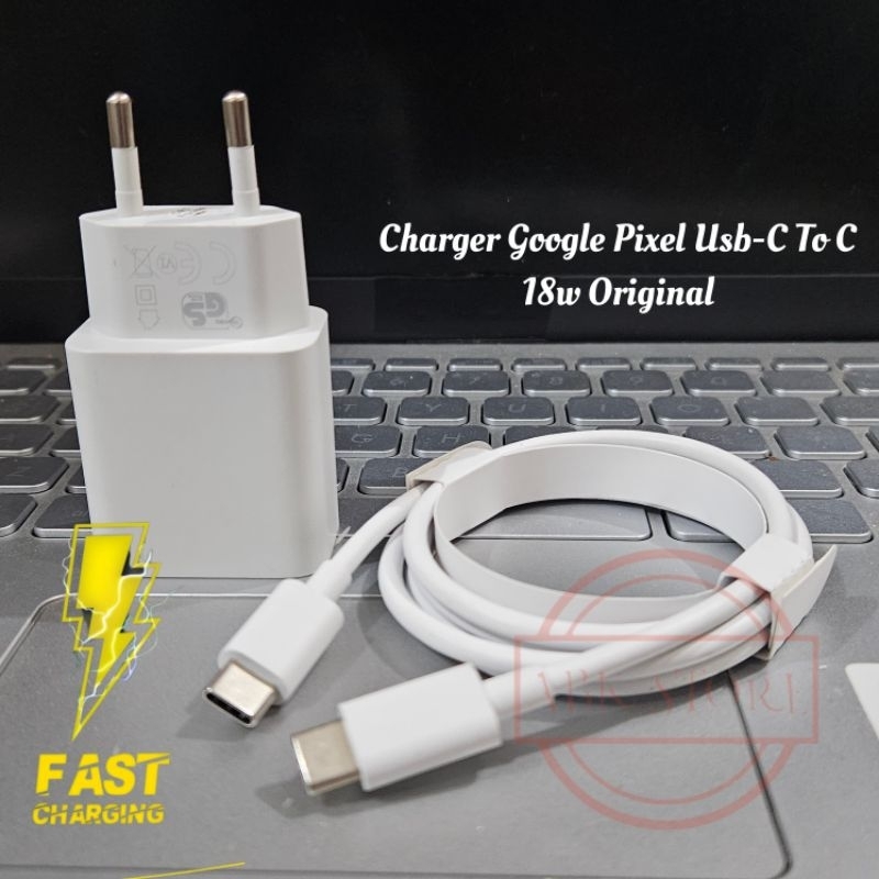 Original Google Pixel 18w Usb Type-C Fast Charging Charger | Shopee Malaysia
