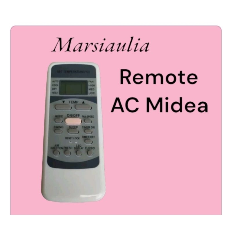 Midea ac remote ac remote | Shopee Malaysia