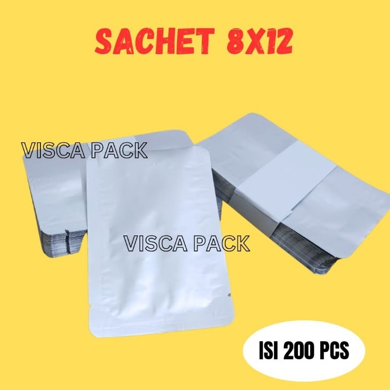 Full Aluminum Foil Silver Sachet 25 grams Mpack Plastic PREMIUM Powder ...