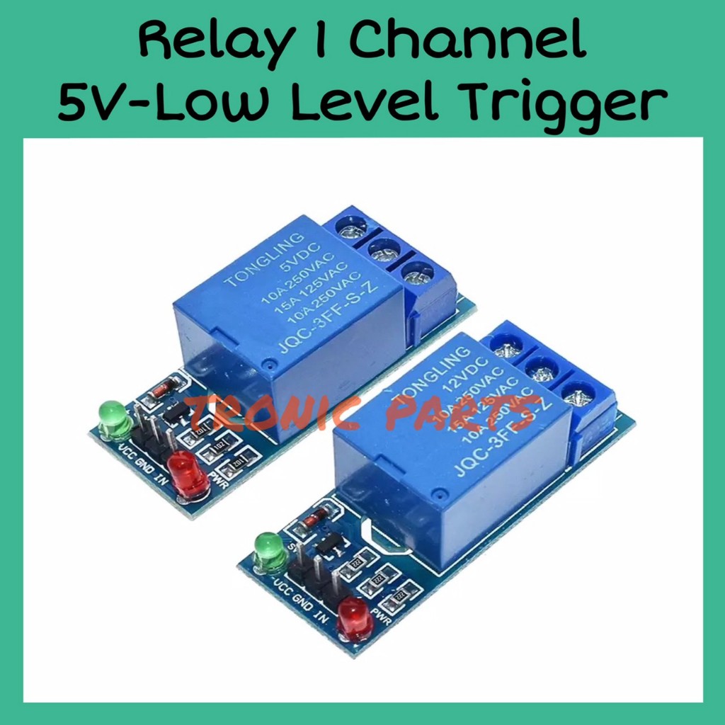5v Relay 1 Channel Module For Arduino STM32 Raspy Low Level Trigger ...