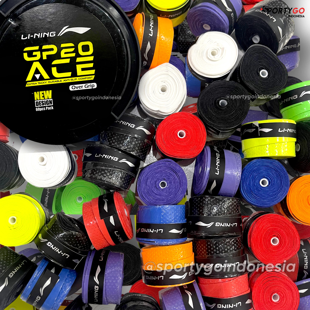 Original LINING GP 20 ACE BADMINTON GRIP | Shopee Malaysia
