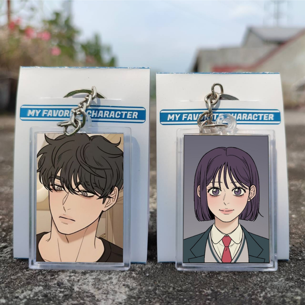 GANTUNGAN Keychain Manhwa Webtoon Operation: True Love - Ganci Manhwa ...