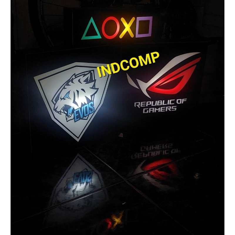 Rog LIGHTS, ROG DECORATIVE LIGHTS, SLEEP LIGHTS, EVOS FF MOBILE LEGEND ...