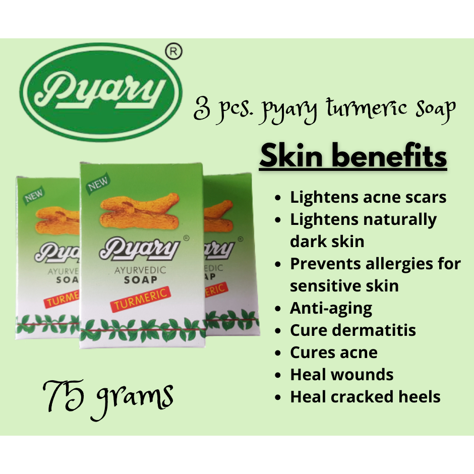 Pyary Arabic Soap Original 100% Pyari Turmeric Soap Pyary India Cleans ...
