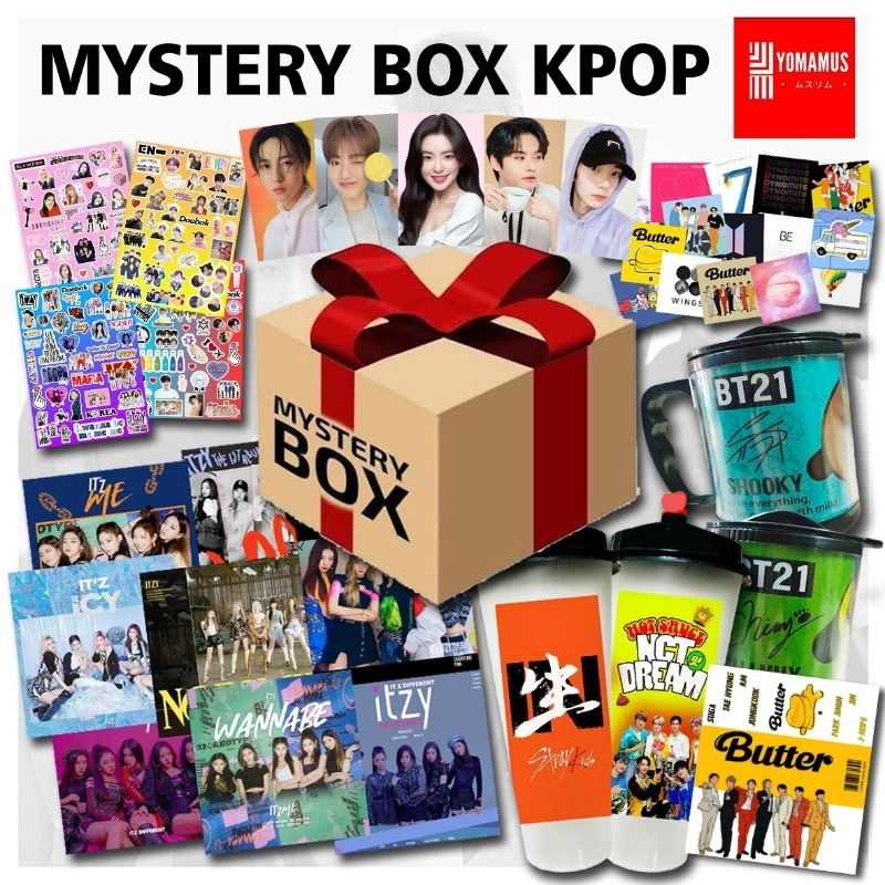 Gift BOX | Hampers NCT BTS ENHYPEN ITZY BLACKPINK EXO SEVENTEEN | Kpop ...