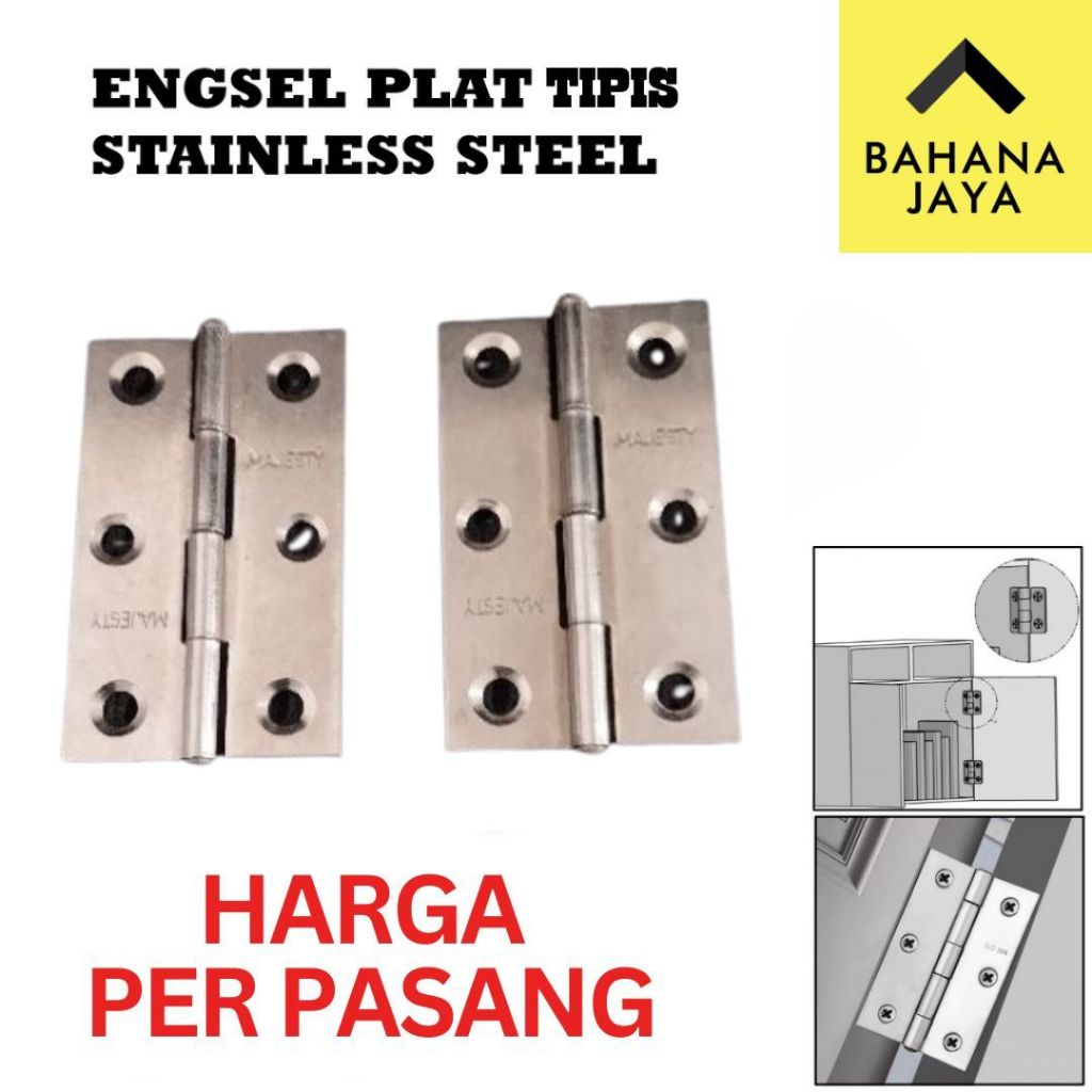 Stainless Steel Plate Hinges/Window Cage Door Plate Hinges/Stainless ...