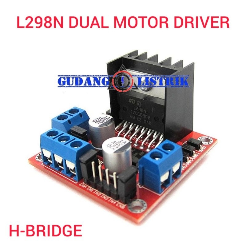 L298n Module Dual Motor Driver H-Bridge 25W RC Microcontroller | Shopee ...