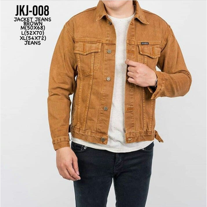 HITAM Kamba STORE Denim Jeans Jackets For Men/Boys - Jeans/BioWash ...