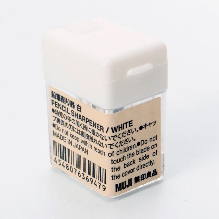 KAYU Muji Mini Pencil Sharpener Sharpener Sharpener Wood Pencil ...