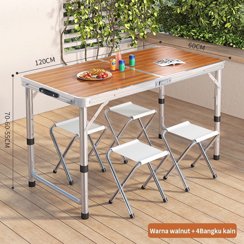 Dl Folding Table Portable Folding Table Study Folding Table Work Desk ...