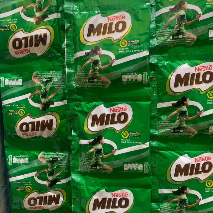 [ Renteng ] Milo Activ-Go Chocolate Milk 10x22gr / Milo Sachet | Shopee ...