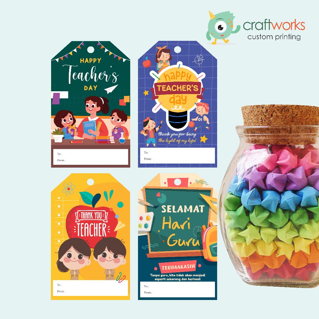 HANG TEACHER'S DAYTAG TEACHERS/ DAY SOUVENIRTAG | Shopee Malaysia