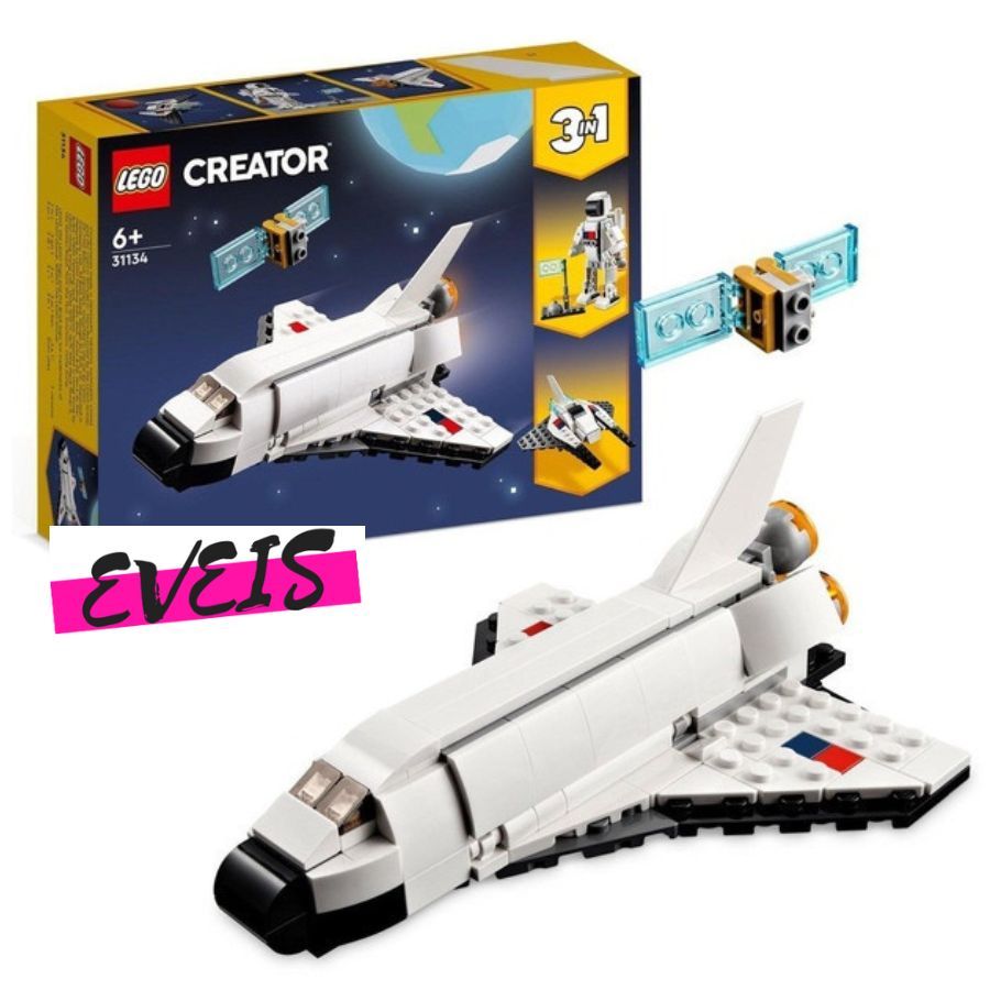 Lego Creator 31134 Space Shuttle Building Toy Set (144 Pieces) Children ...
