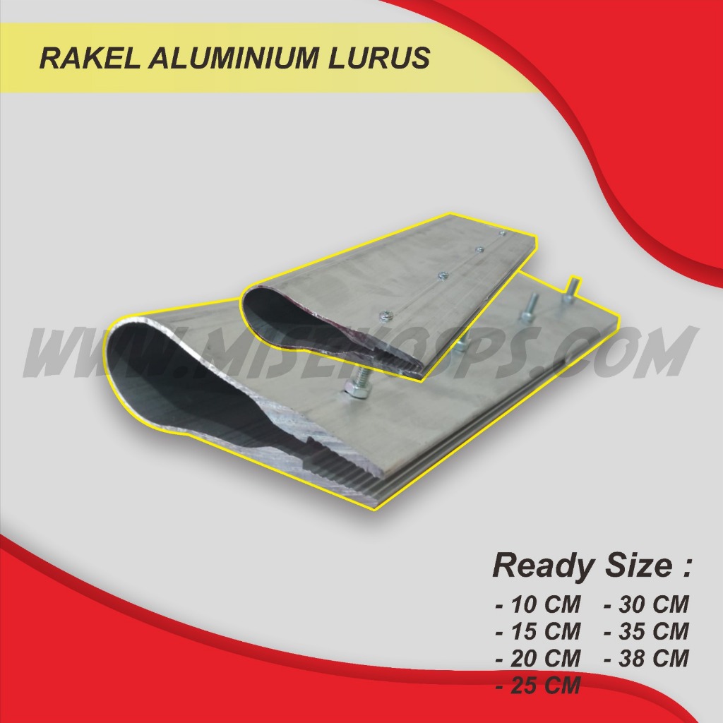 Straight SQUEEGEE ALUMUNIUM SCREEN PRINTING RAKEL HANDLE | Shopee Malaysia